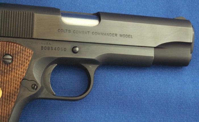 Colt Combat Commander Series 80 9mm Luger W/Extra Mag. For Sale at ...