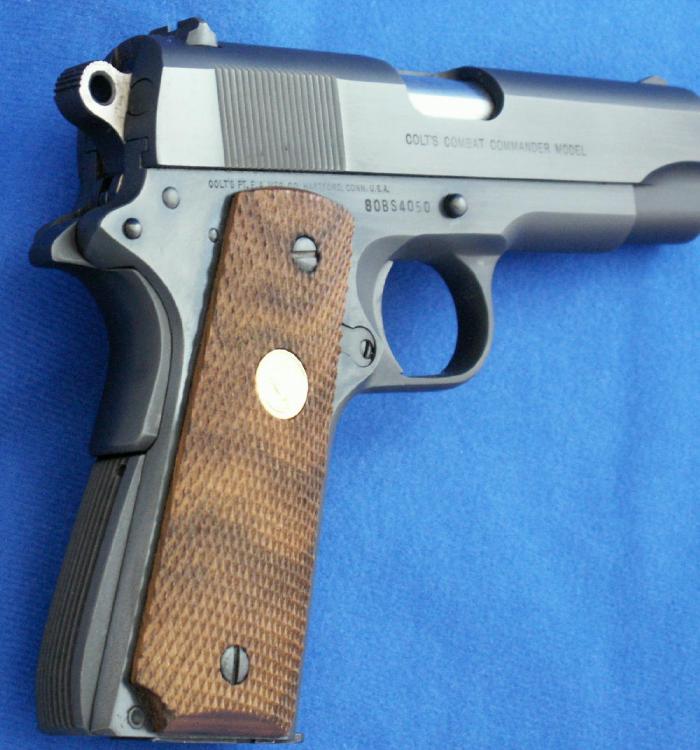 Colt Combat Commander Series 80 9mm Luger W/Extra Mag. For Sale at ...