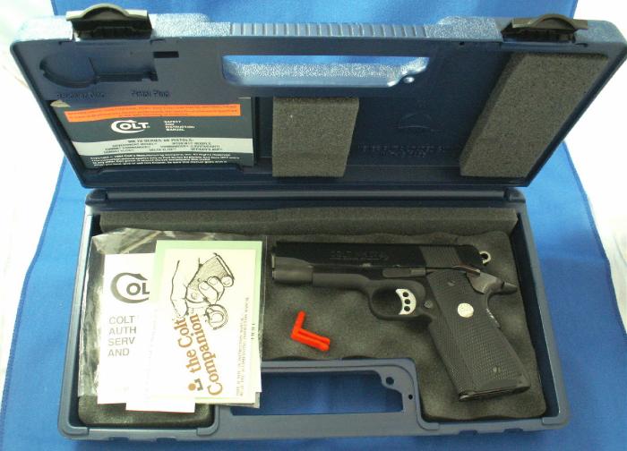 Colt Combat Commander Lightweight Series 80 45 Acp &Box For Sale at ...