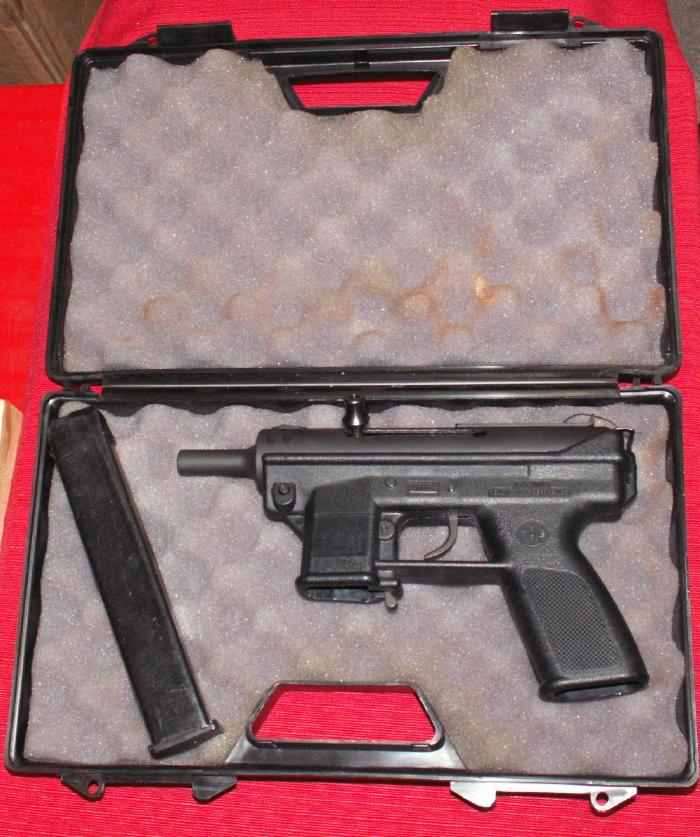 Intratec AB-10 9MM SEMI AUTO PISTOL WITH 32 SHOT MAG