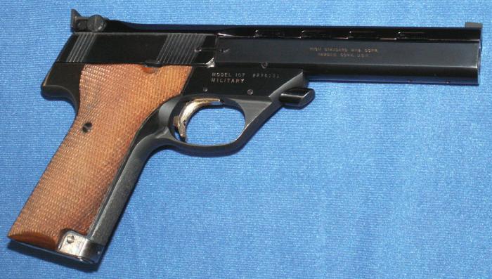 High Standard Victor Model 107 Military 22 Lr Pistol & Extra Bbl For ...