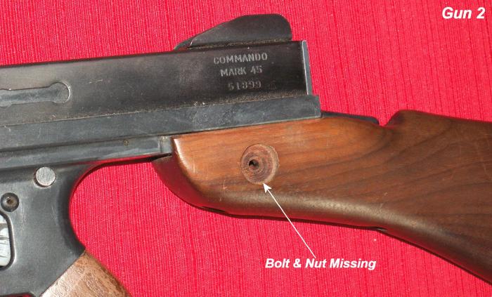 Volunteer Enterprises Commando Mark Iii & Mark 45 .45 Acp Parts Guns ...