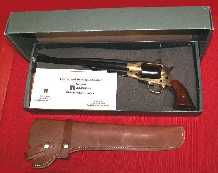 Asm 1858 Remington Buffalo 44 Cal Revolver & Box For Sale at GunAuction ...