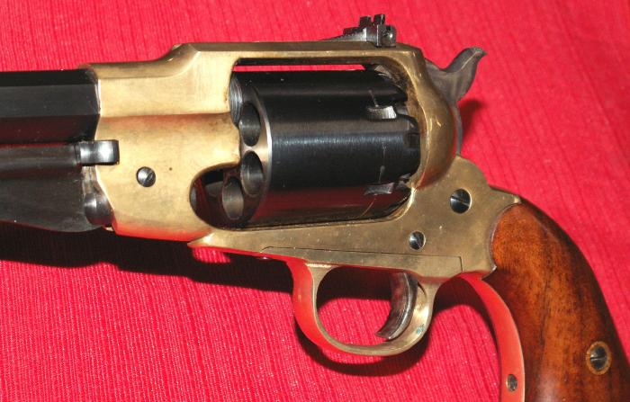 Asm 1858 Remington Buffalo 44 Cal Revolver & Box For Sale at GunAuction ...