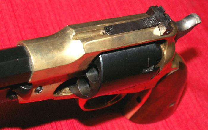 Asm 1858 Remington Buffalo 44 Cal Revolver & Box For Sale at GunAuction ...