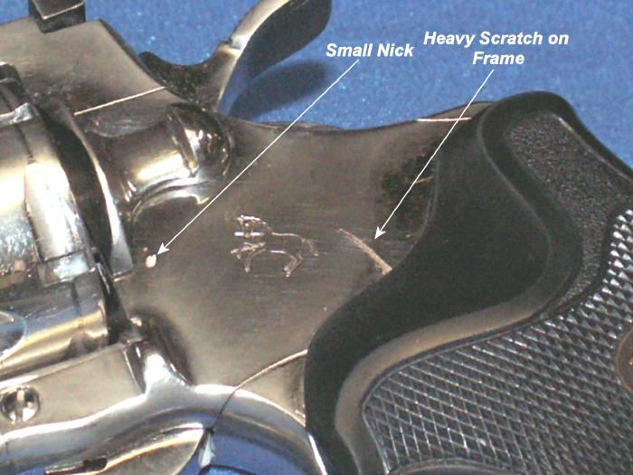 Colt Python 6 Shot Nickel 357 Magnum Revolver For Sale at GunAuction ...