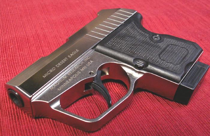 Magnum Research, Inc. Micro Eagle 380 6 Round Dao Nickel Semi Auto For ...