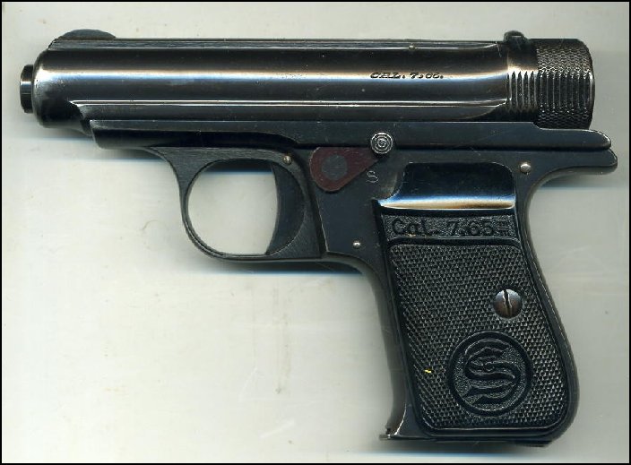 Excellent JP Sauer 7.65 .32 German auto pistol