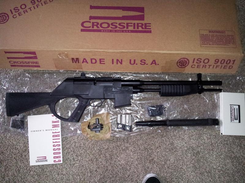 Crossfire Mk-1 Combo Gun 12 Gauge Over 223 Rem As Nib For Sale at ...