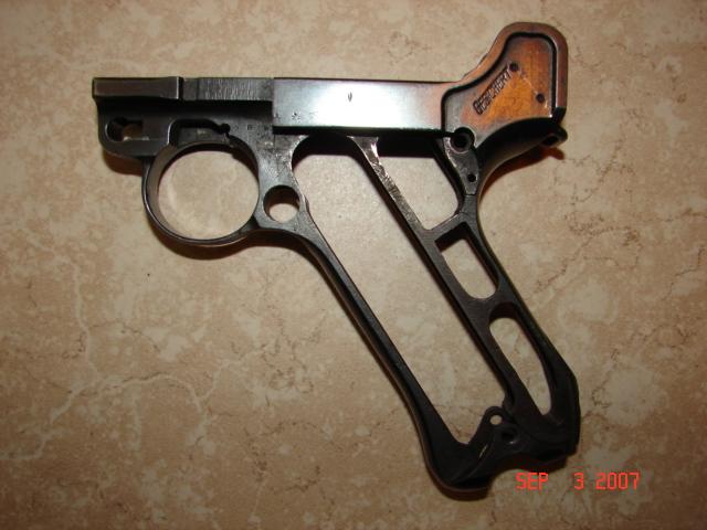 1918 Dwm Artillery Luger Frame - Model P-08 For Sale at GunAuction.com ...