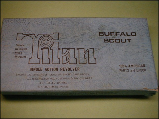 FIE - TITAN BUFFALO SCOUT (SA) 22 LR REVOLVER by FIE - Picture 2