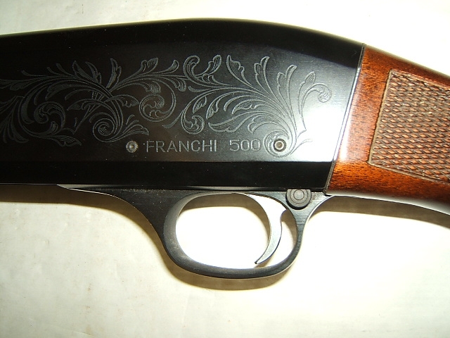 Franchi Model 500 12 Gauge Semi Auto Shotgun 28" For Sale at GunAuction ...