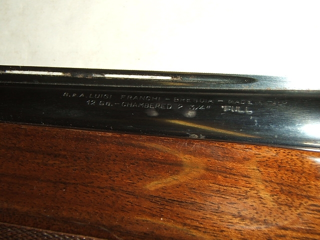 Franchi Model 500 12 Gauge Semi Auto Shotgun 28" For Sale at GunAuction ...