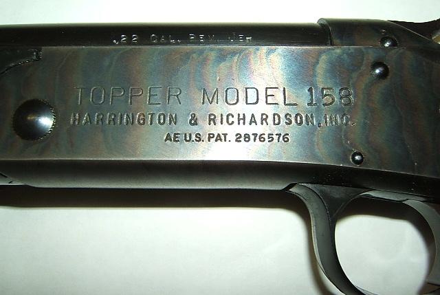 Harrington & Richardson, Inc. H & R Topper Model 158 .22 Rem Jet For ...