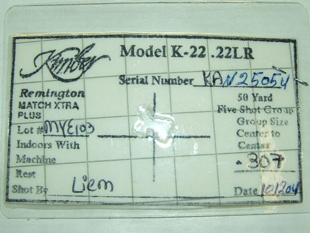 Kimber Mfg., Inc. - KIMBER 25TH ANIV. MATCH GRADE .22 LR NEW IN BOX ...