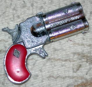 1960 Halco Swivel Double Derringer Toy Cap Gun For Sale at GunAuction ...