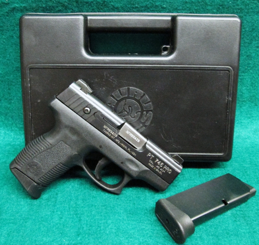 Taurus Millennium Mod. Pt 745 Pro .45 Acp. In Box With 2 Mags. For Sale ...