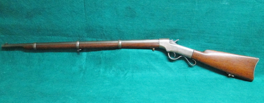 Ballard Patent Nov. 5,1861 External Extractor Hunting Rifle 28 Inch Bl ...