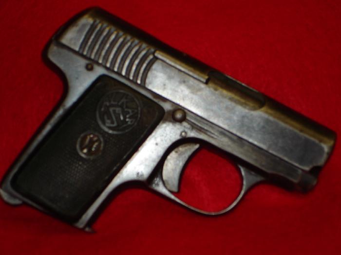 Alkar 1914 Pat. Mod. Automatic Pistol .25 Acp. Pocket-Gun For Sale at ...