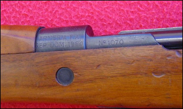 Mauser Dominican Republic M1953 Long Rifle 7x57 Cal For Sale at ...