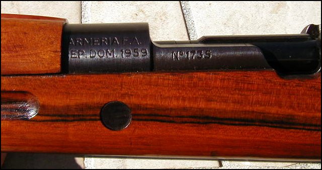 Mauser Dominican Republic M1953 Short Rifle 7x57 Cal For Sale at ...