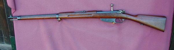 Steyr Model 1904 Irish Mannlicher Rifle 8x57mm Caliber For Sale at ...
