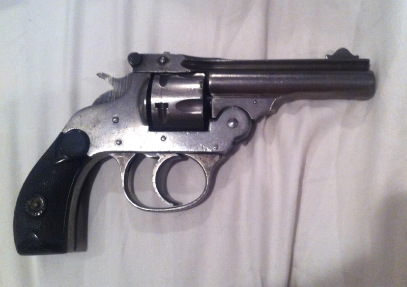 Unknown Antique Gun Pistol S&W 32 Cal Revolver No Ffl For Sale at ...
