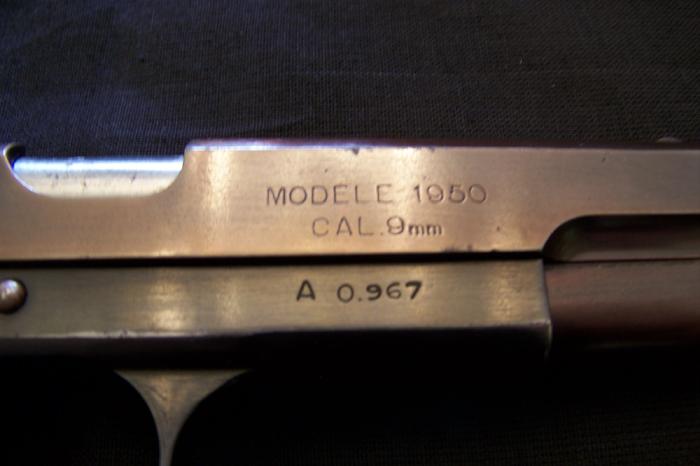 Mac French 50 9mm Service Pistol For Sale at GunAuction.com - 8938754