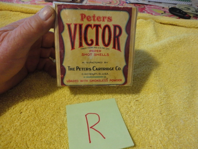 12 Ga 2 Pc Peters Victor Box Circle P For Sale at GunAuction.com - 13206999