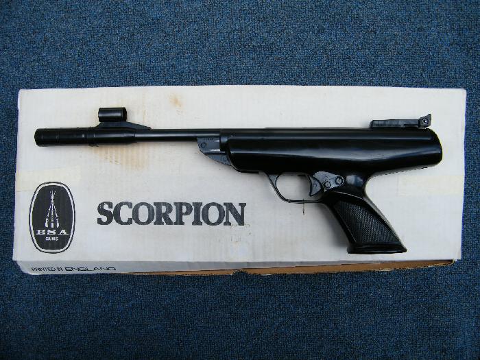 Bsa Scorpion Mkii .177 Cal - New In Factory Box For Sale at GunAuction ...