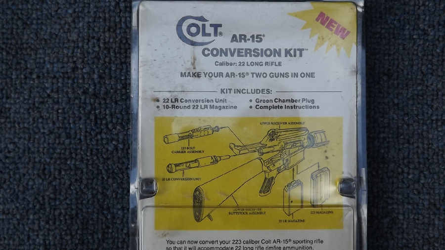 Colt Ar-15 22 Cal Conversion Kit - New In Clam Pack .22 Lr For Sale at ...