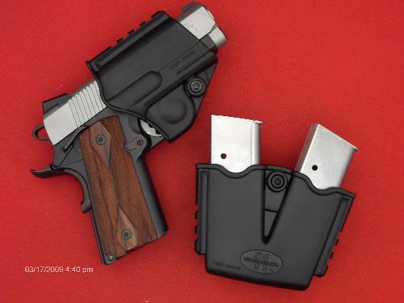 Springfield Armory Lw Bi -Tone 1911 Micro Compact Px9801l .45 Pistol W ...