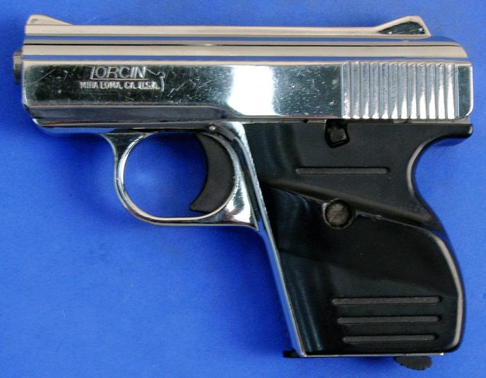 Lorcin Engineering Co., Inc. L-25 .25acp Semi Auto Pistol-Chrome For ...