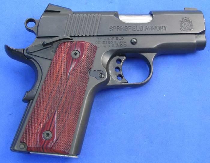 Springfield Armory (Geneseo, Il) Model 1911-A1 Micro Compact .45 Acp ...