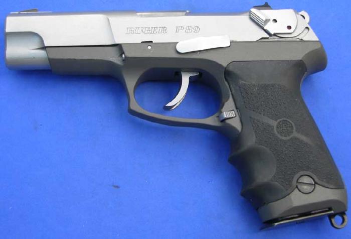 Ruger Model Kp89 9mm Semi-Auto Pistol-Stainless For Sale at GunAuction ...