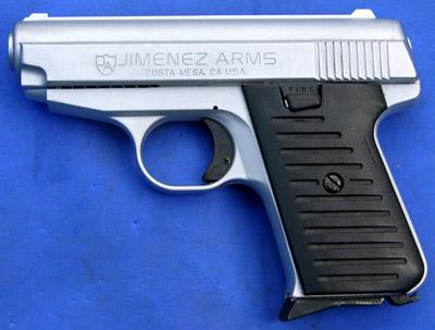 Jimenez Model J.A. 380 .380 Acp Semi-Auto Pistol-Chrome For Sale at ...
