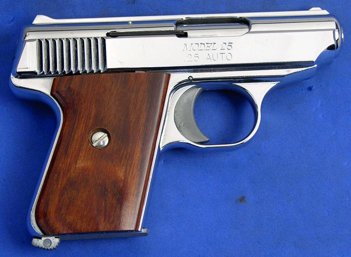 Jennings Model 25 .25 Acp Semi-Auto Pistol-Chrome Finish For Sale at ...