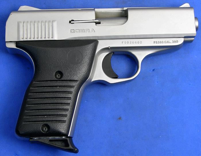 Cobra Fs380 .380acp Semi Auto Pistol-Satin Nickel For Sale at GunAuction.com - 8667256
