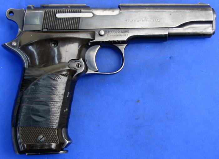 Llama Model Xi 9mm Semi-Auto Pistol-As Is-Cracked Slide For Sale at ...