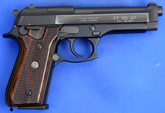 Taurus PT 100 AF .40S&W Semi Auto Pistol-Blue