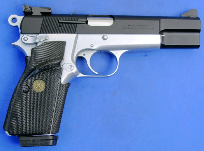 Browning Arms Co. Hi-Power Practical 9mm Semi Auto Pistol For Sale at ...
