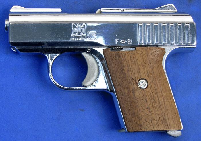 Raven Arms Model P-25 .25 Acp Semi-Auto Pistol-Chrome For Sale at ...