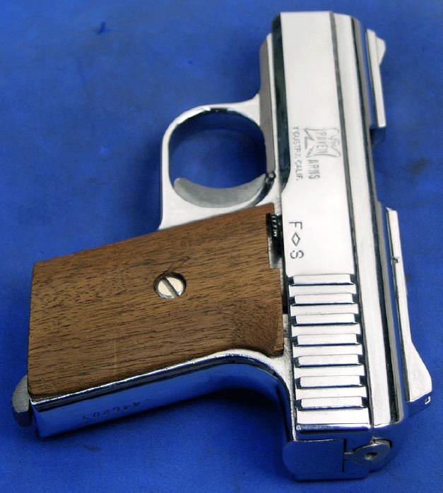 Raven Arms Model P-25 .25 Acp Semi-Auto Pistol-Chrome For Sale at ...