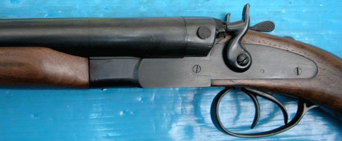 Iac Model 99 1887 Coach Gun Sxs 12ga Hammer Double For Sale at ...