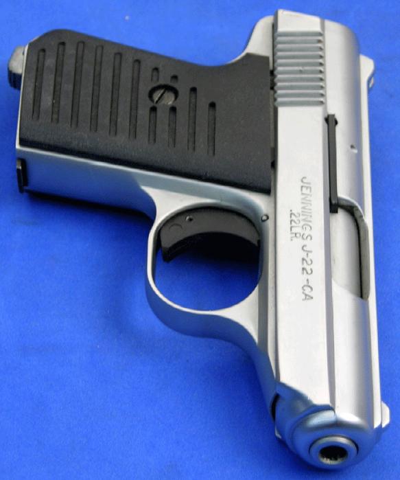 Jennings Model J-22 .22 Cal. Semi-Auto Pistol-Chrome For Sale at ...