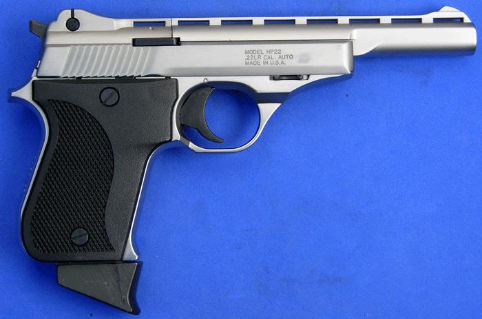 Phoenix Arms - Ontario, Ca Model Hp-22 .22 Cal. Semi-Auto Pistol-Nickel ...