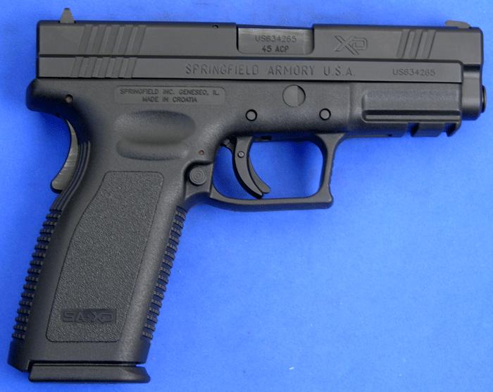Springfield Armory (Geneseo, Il) Model Xd .45 Acp Semi-Auto Pistol ...