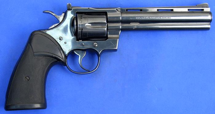 Colt Python .357mag Revolver-Blue 6 In. For Sale at GunAuction.com ...