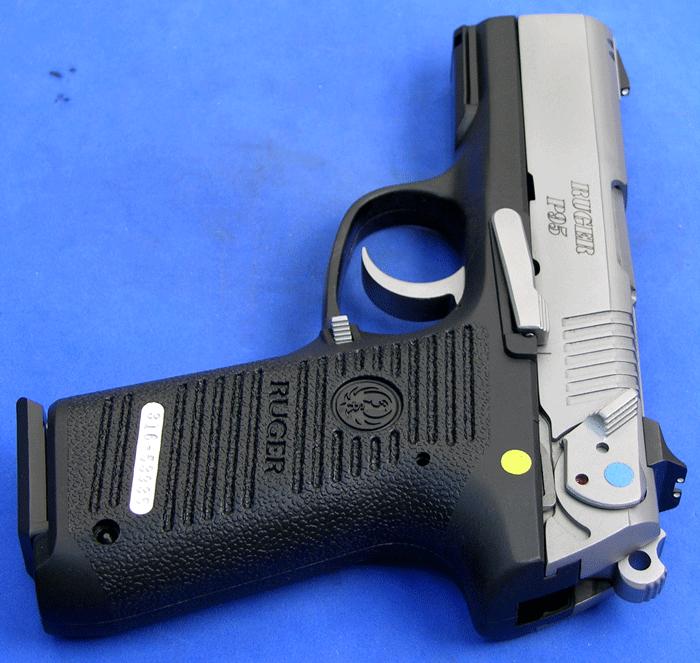 Ruger Model Kp95 9mm Semi-Auto Pistol-Stainless For Sale at GunAuction.com - 9067176