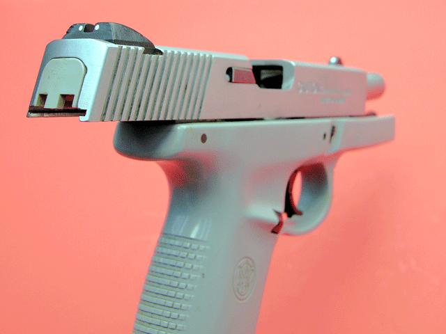 Smith & Wesson Sigma Sw40v Semi Auto Pistol-Stainless/Gray For Sale at ...